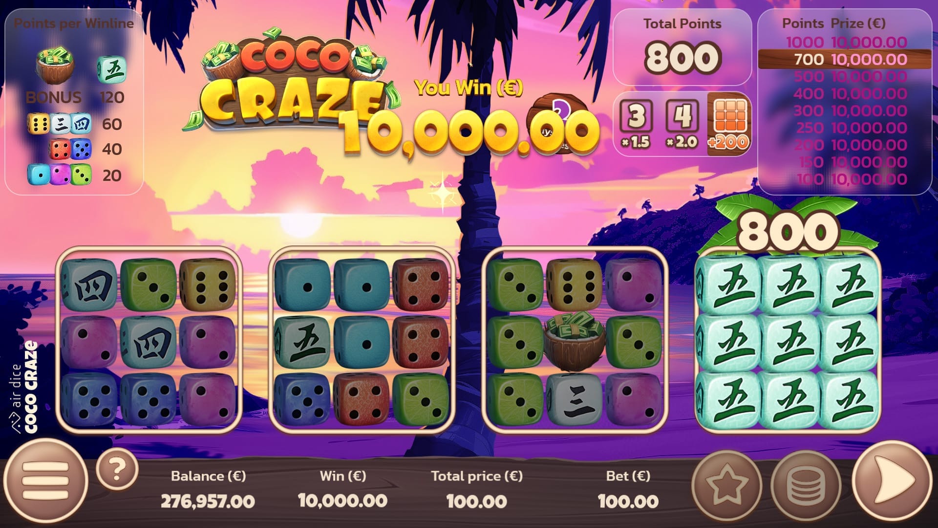 Coco Craze - Air Dice