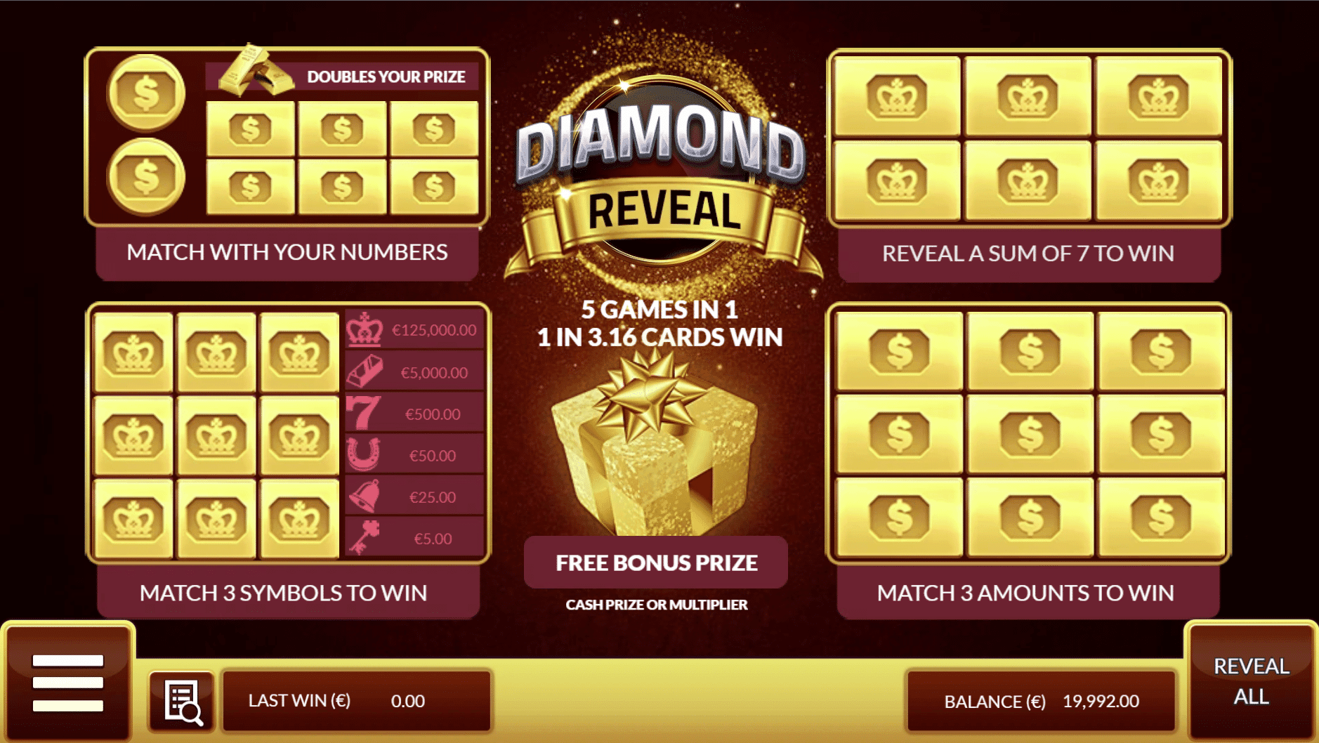 Diamond Reveal - Air Dice