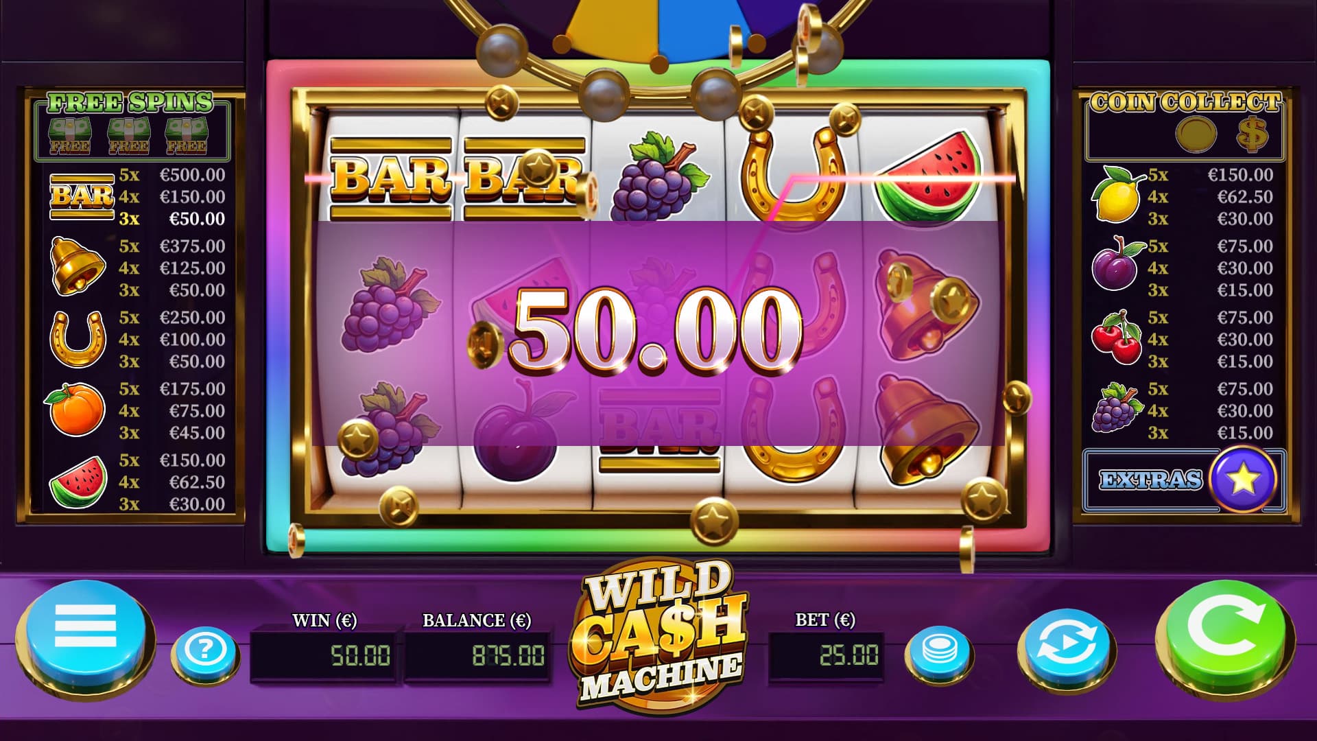 Wild Cash Machine - Air Dice
