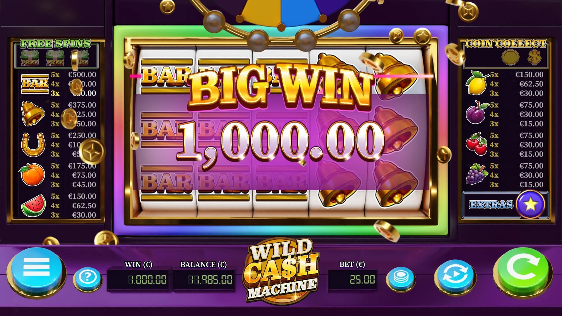 Wild Cash Machine - Air Dice