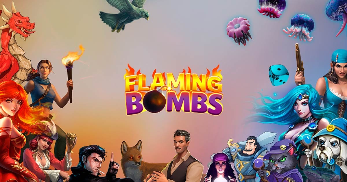 Flaming Bombs - Air Dice